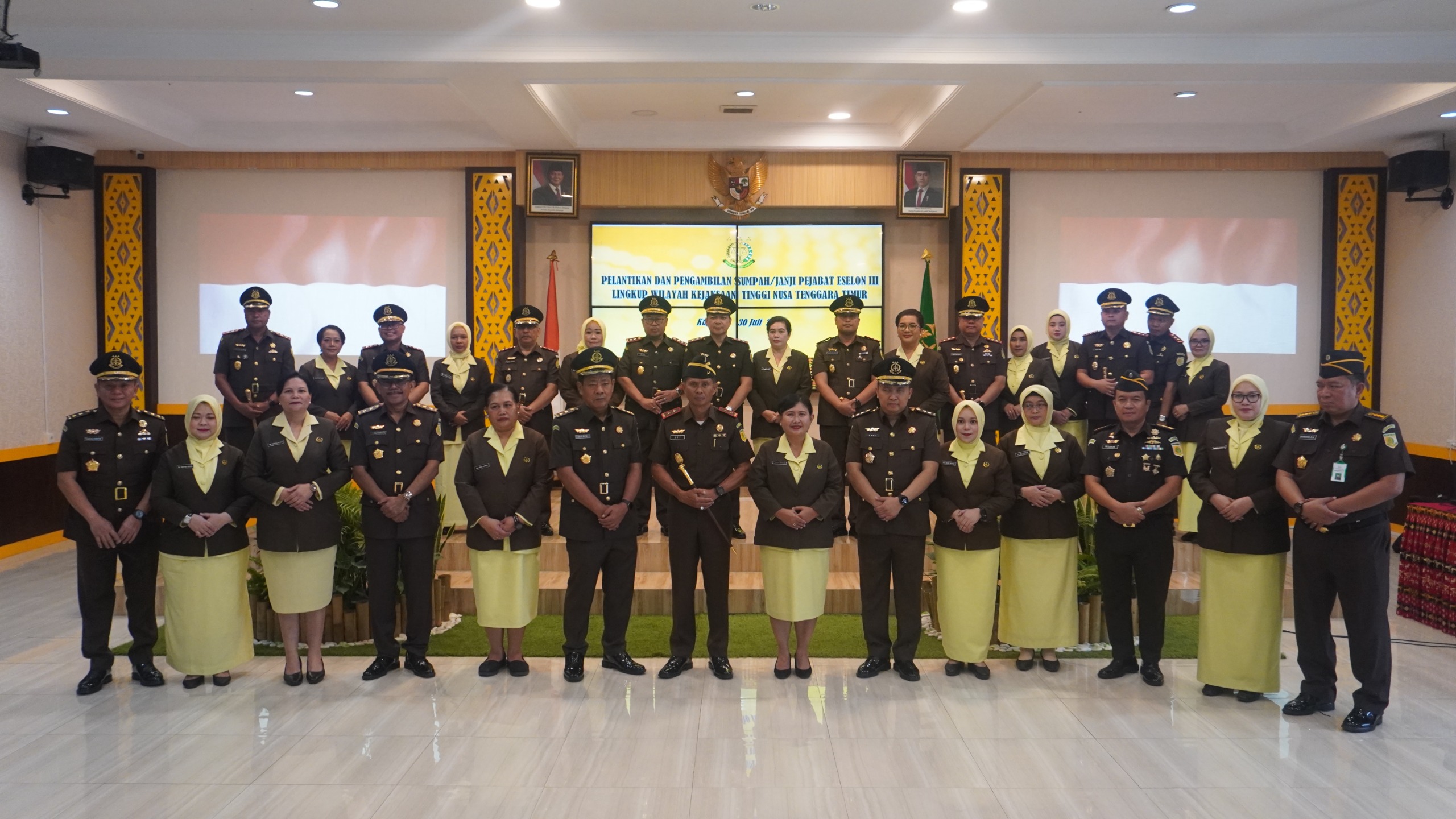 Pelantikan Pejabat Baru Kejati NTT 2025 - Detik NTT